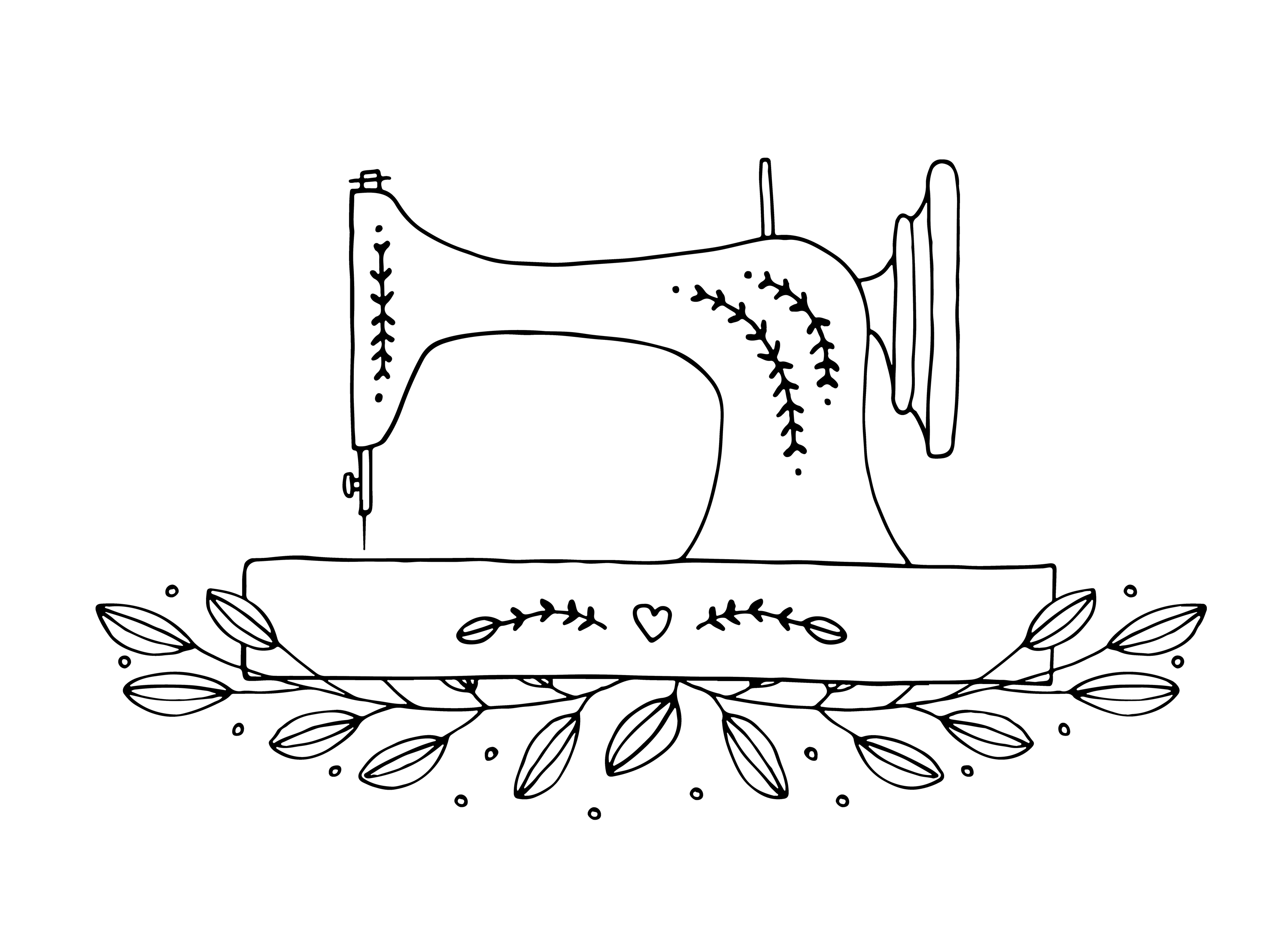 sewing-machine-black-on-transparent-background – Creative Life.