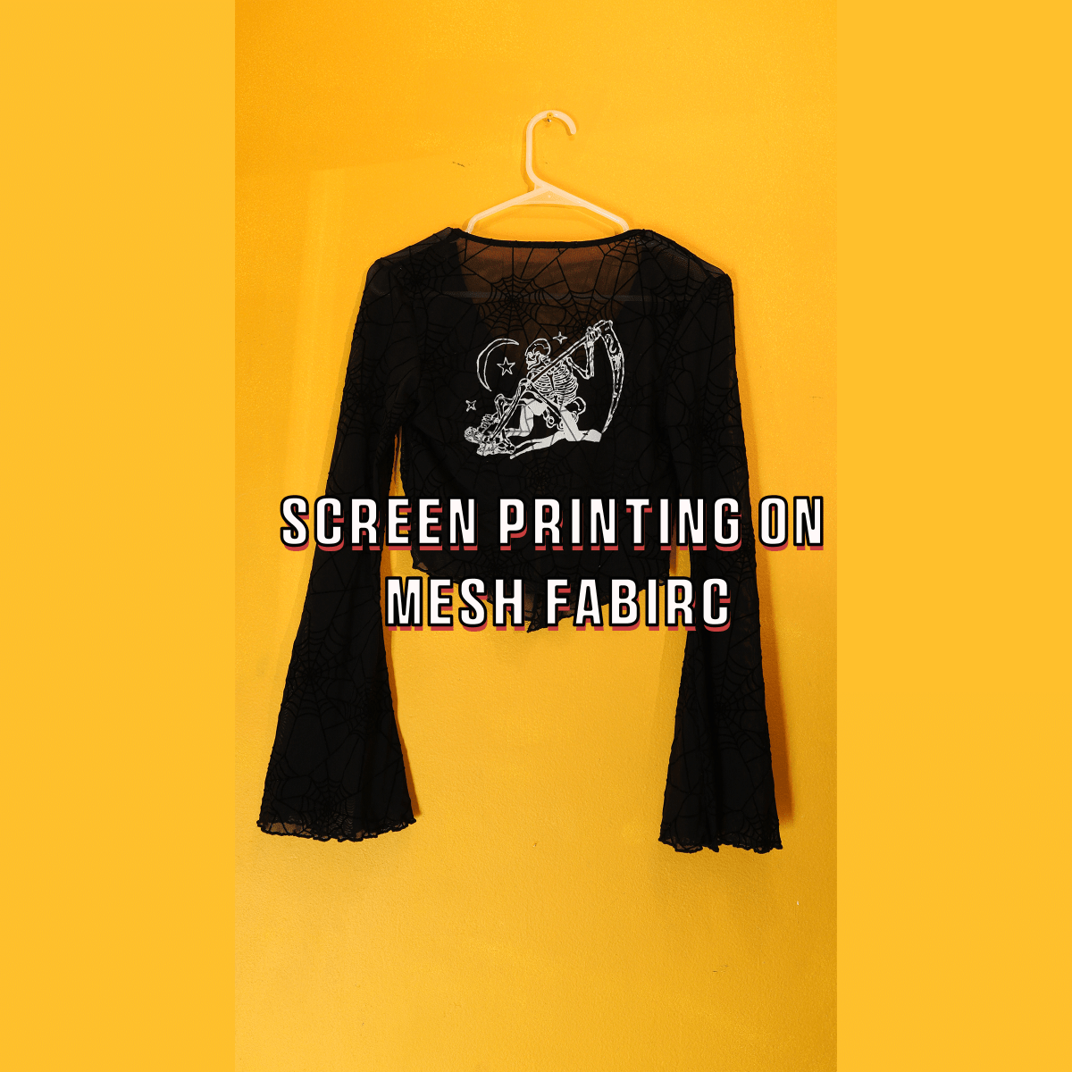 Screen Printing on Mesh Top – Creative Blog and Shop